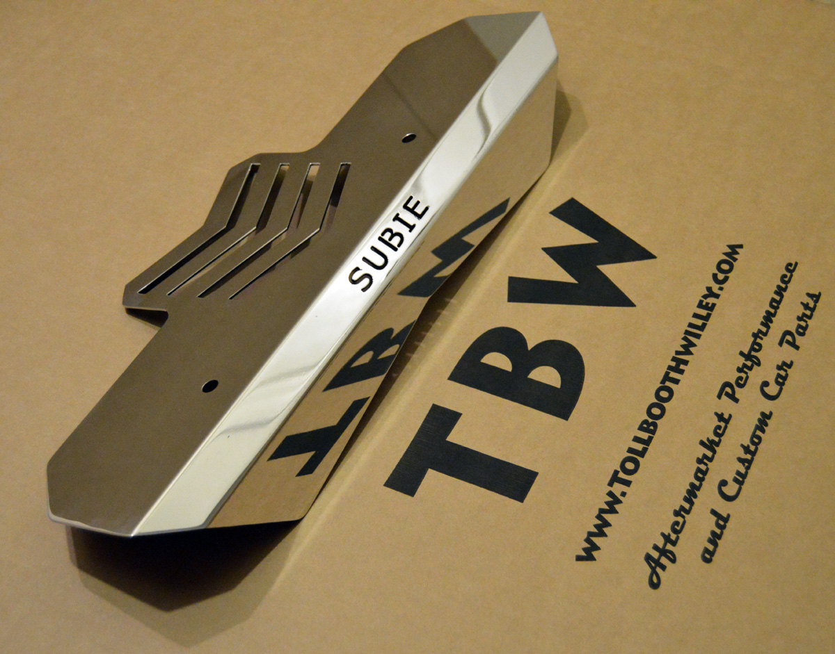 Subaru Alternator Engine Cover POLISHED (SubAltPOL)