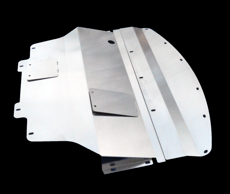 M56 & M56X (Y51) Aluminum Splash Shield - TBW Performance