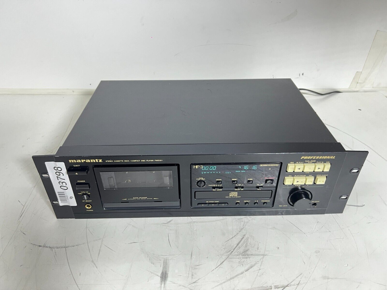Marantz PMD351 Cassette/Compact Disc Player -03798 (One) - True Heart Sound