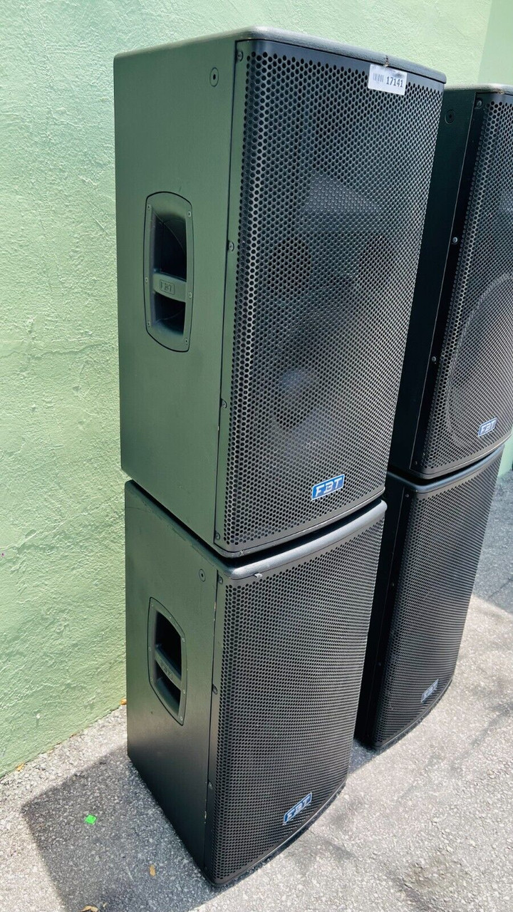 FBT Verve 115A 15" Processed Powered Speakers -17140 -17141 (Pair ...