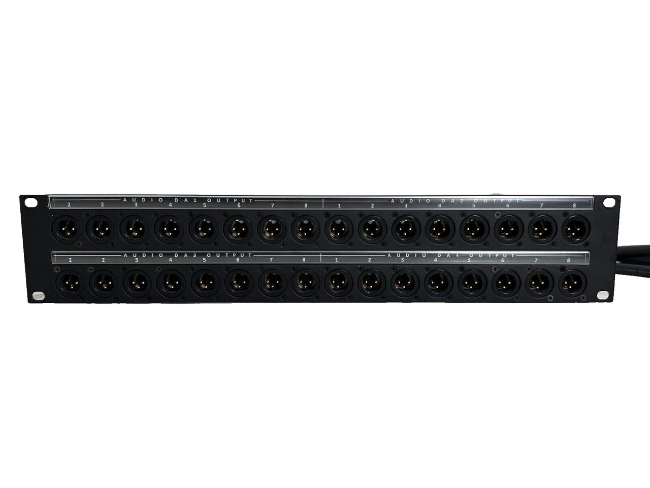 Unbranded Panel Rack W/36 Male XLR With Raw Ends - True Heart Sound