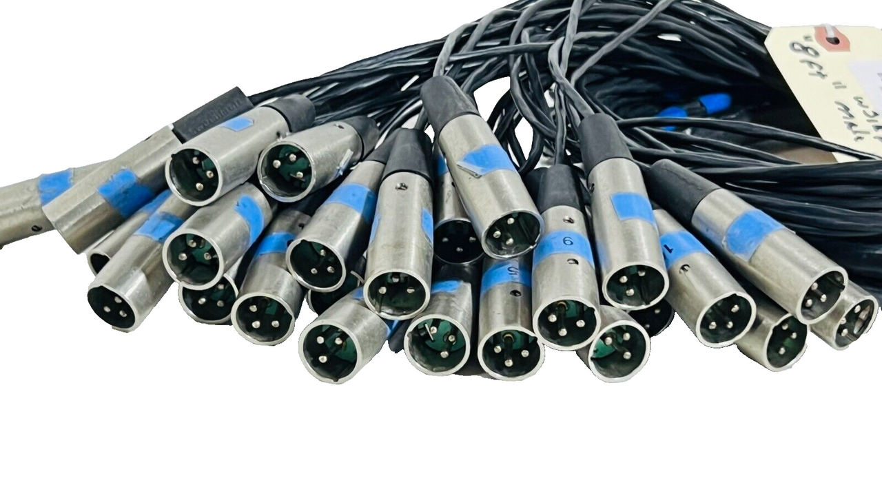 Whirlwind/Soundcraft 8FT W31RP To 31 Ch Male XLR Cable -17705 (One ...