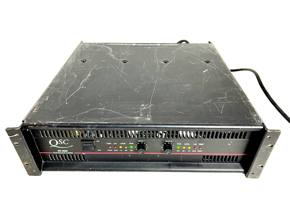 QSC EX2500 2Ch Dual Monaural Amplifier -2533 -2536 (One) - True Heart Sound