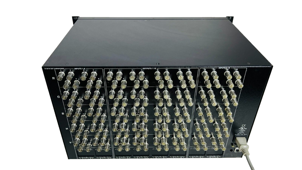 Barco Matrix Pro-II 16x16 DVI Router -17128 -17129 (One)THS - True ...