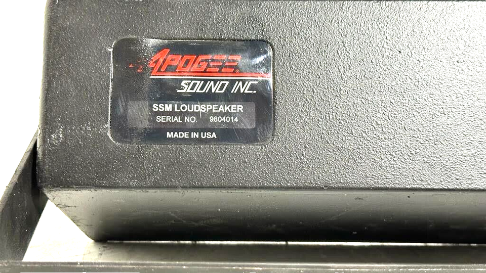 Apogee SSM Loudspeaker W/NL4 Connection & Hanging Hardware -2452 ...