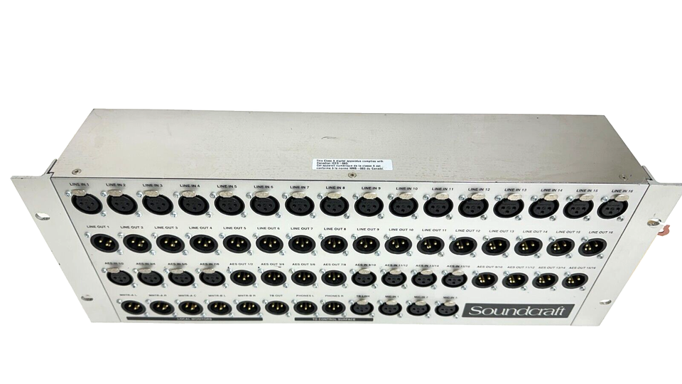 Soundcraft Breakout Box -1070 (One) - True Heart Sound