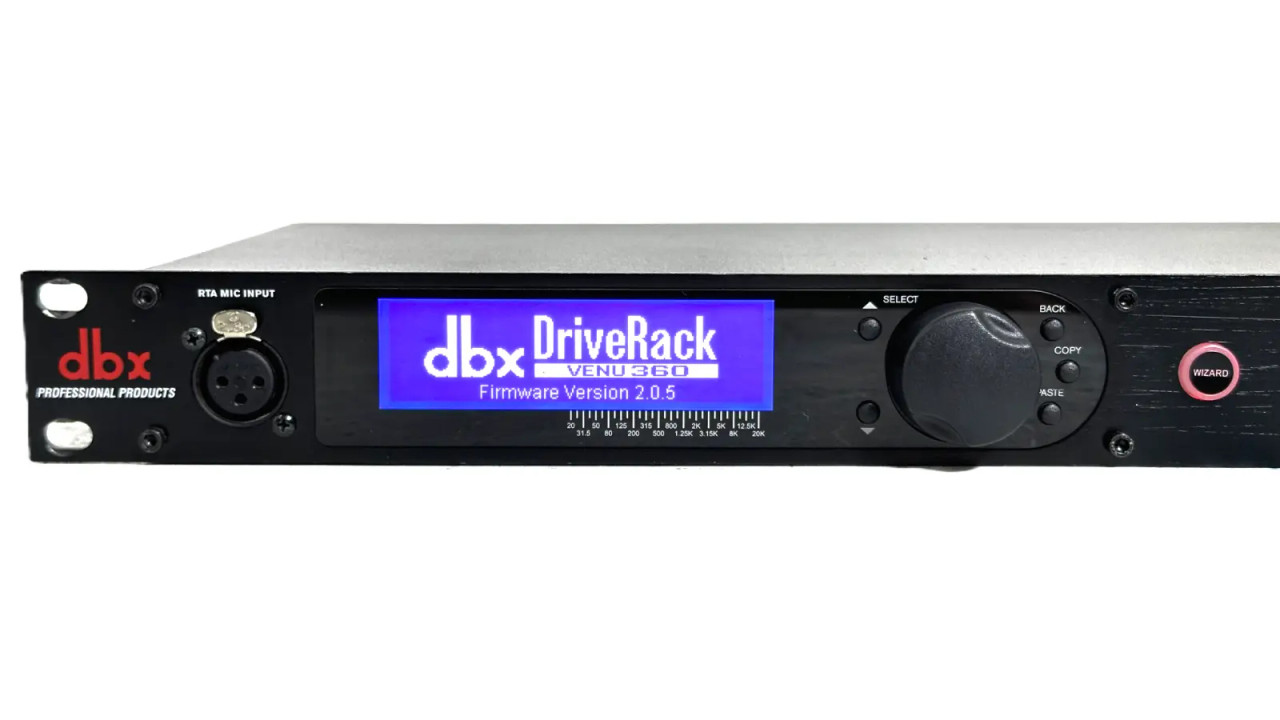 DBX DriveRack VENU360 Loudspeaker Management System (One) - True Heart ...