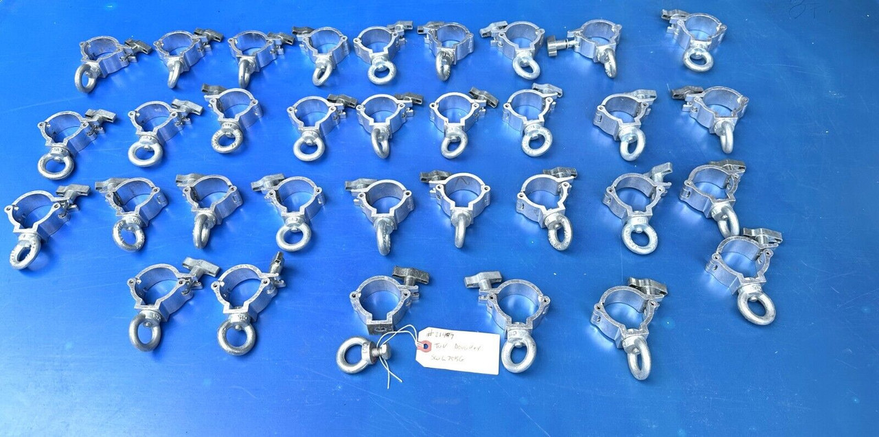 TUV/Doughty SWL75KG Small Lighting Clamp W/Eye Bolt #21407 (Pair ...