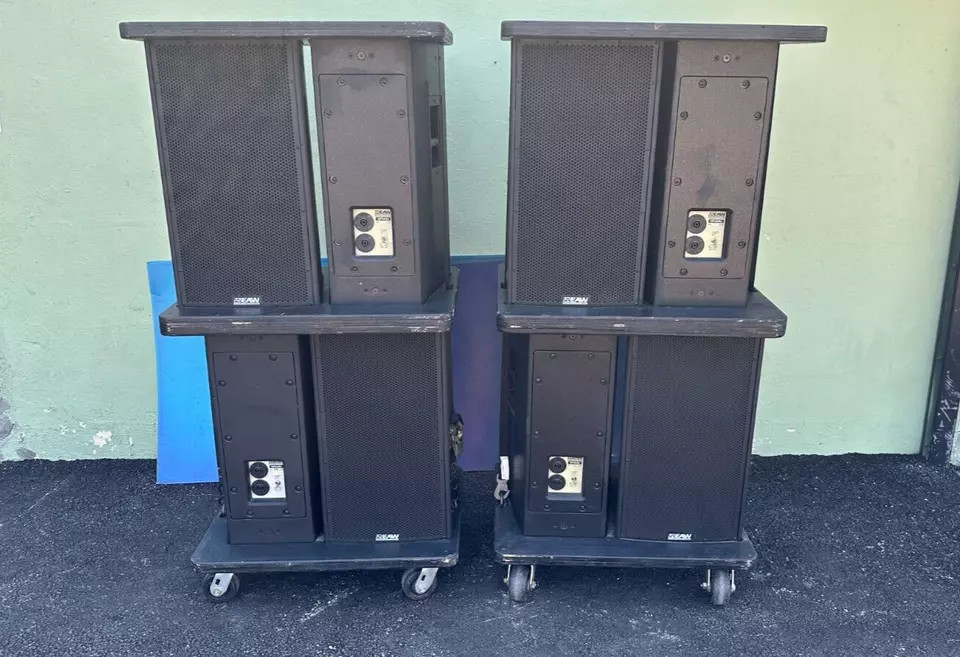 EAW KF360Z 12" 3-Way Bi Amped Full Range Speakers #534-535 (PAIR ...