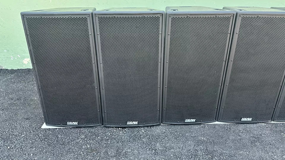 EAW KF360Z 12" 3-Way Bi Amped Full Range Speakers #534-535 (PAIR ...