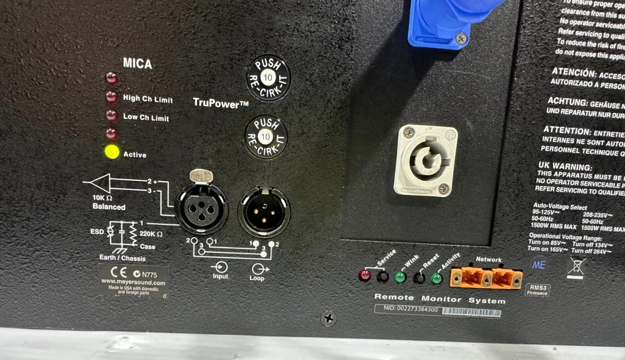 Meyer Sound Mica Speaker Power amp Module (one) - True Heart Sound