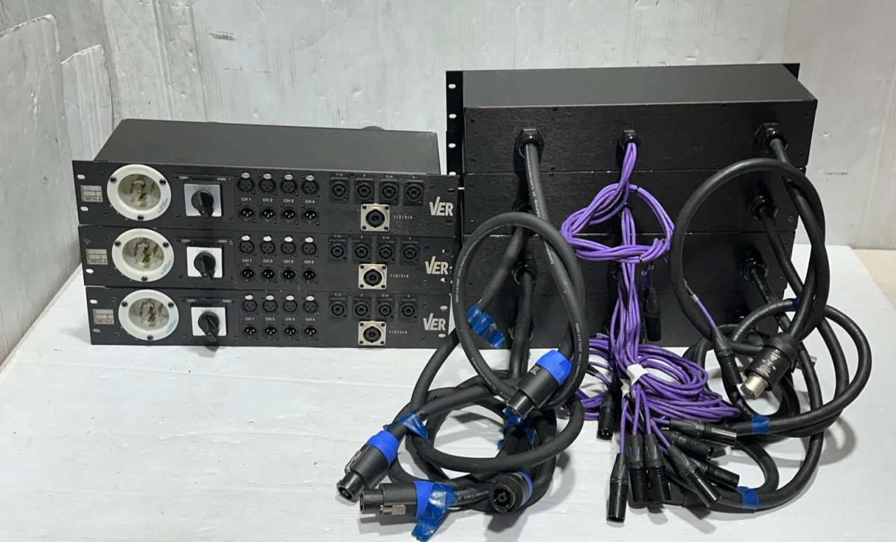 Rack Pack Power Distro 30A 30Y 120/208VAC 3-Phase 208v -618-(one ...