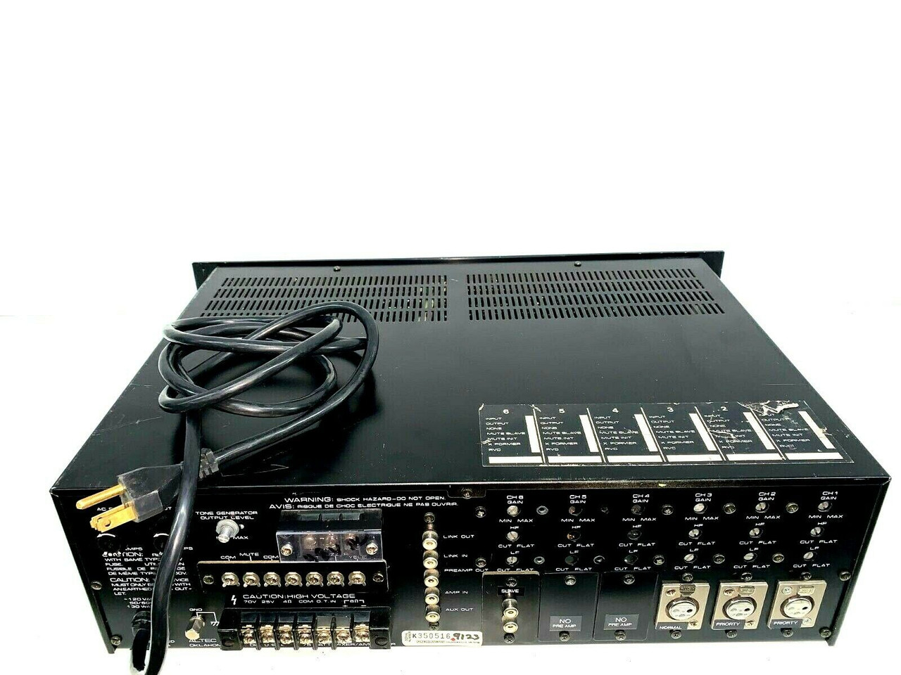 Altec 1707B Lansing Mixer Amplifier -5651 (One) - True Heart Sound