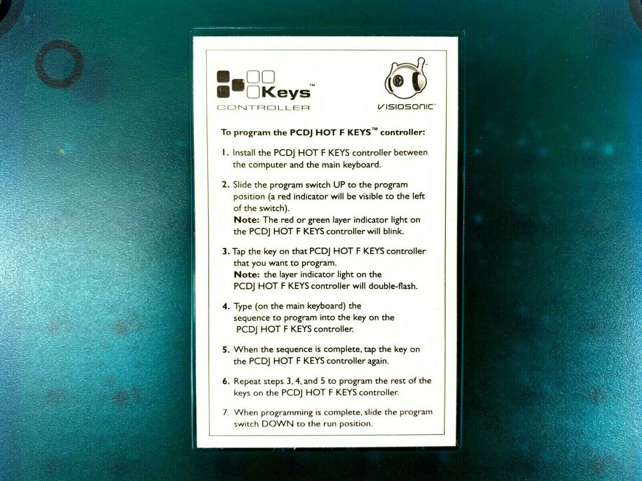 Visiosonic Hot Keys Controller -5970 (One) - True Heart Sound