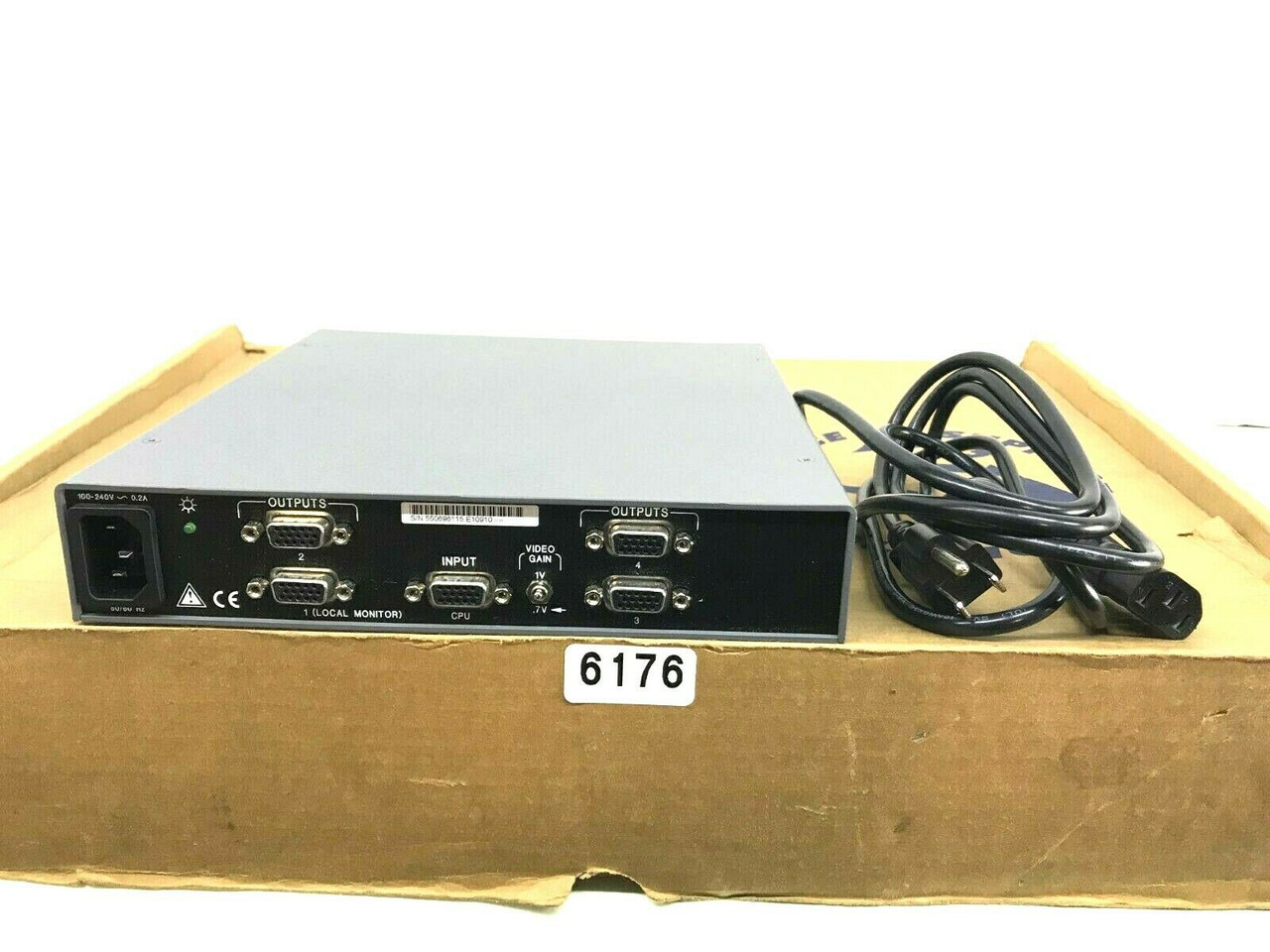 Extron DA4 Plus Output Distribution P/2 Amplifier -6176 (One) - True ...