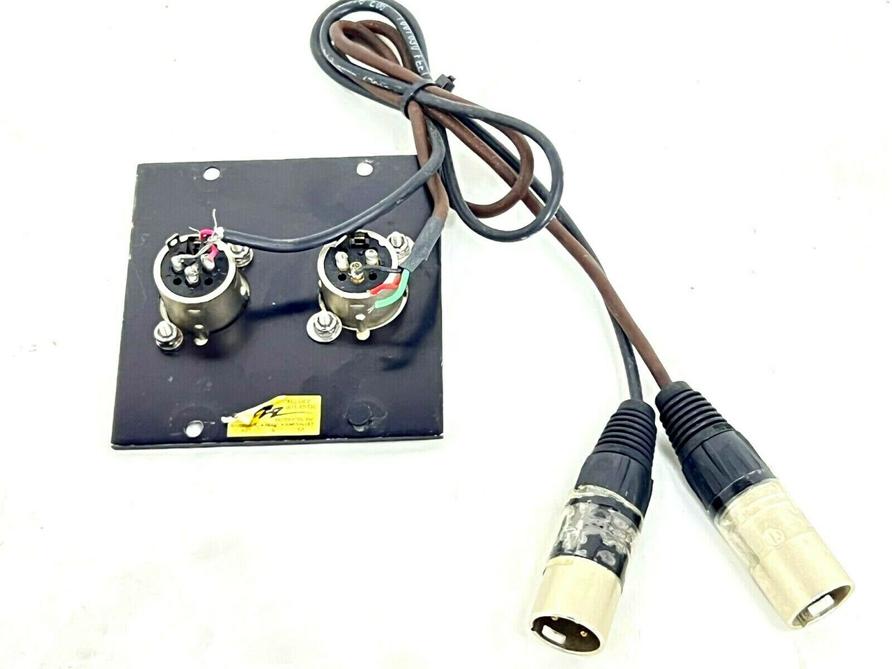 Neutrik Rack Plate 2x2 Female To Male 3Pin XLR Panel (One) -2493 - True ...