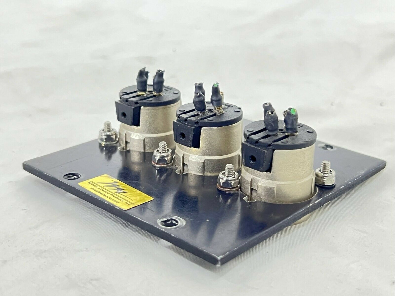 Neutrik Rack Plate X3 Male XLR 3 Pin Panel (One) -2495 - True Heart Sound