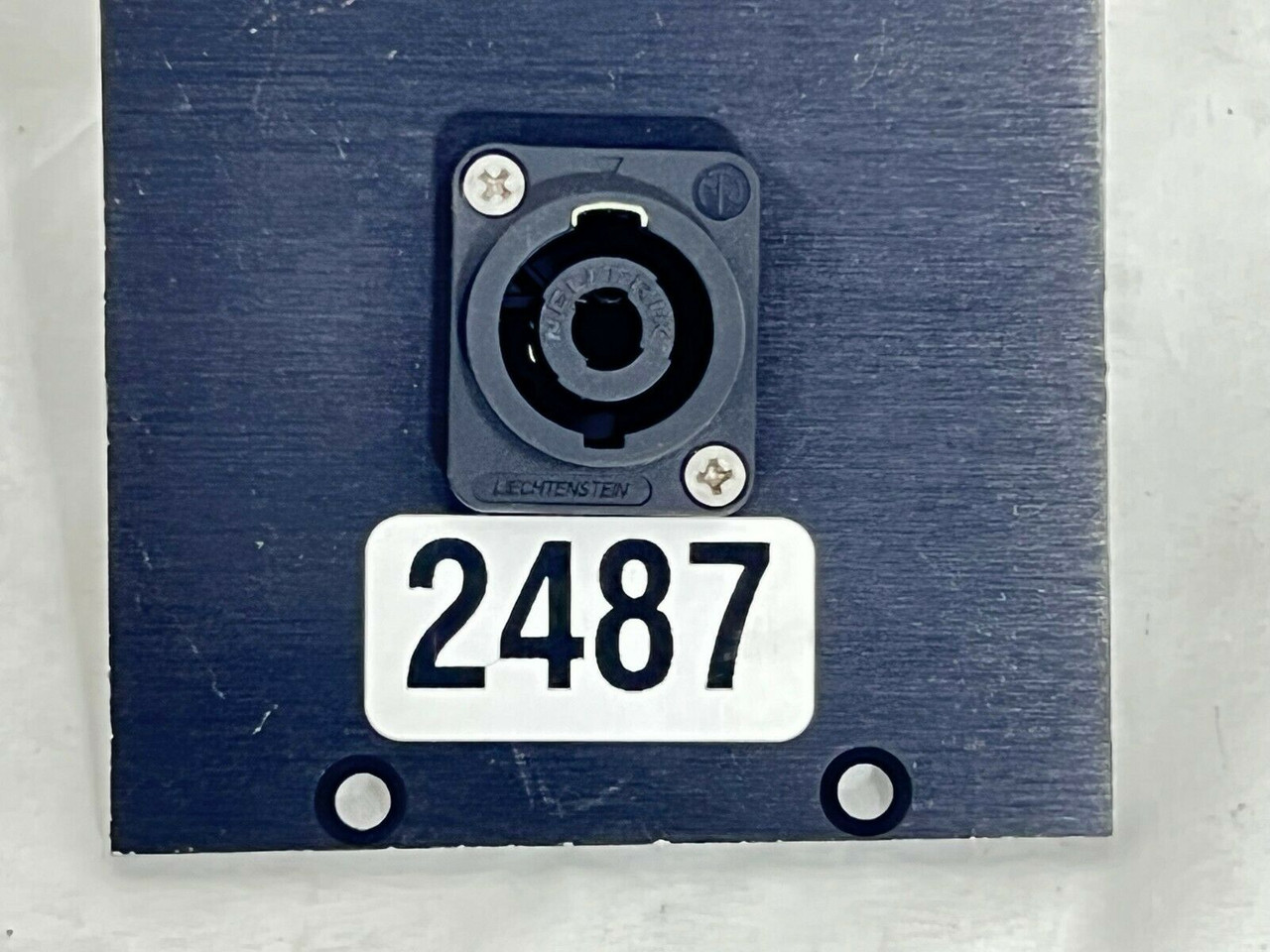 Neutrik Rack Plate NL4M Panel (One) -2487 - True Heart Sound