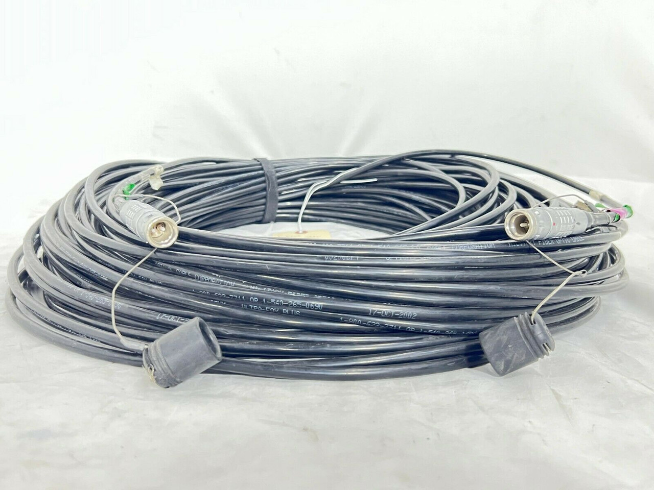 Optical Cable Corp 200ft B02-065C-A Military Fiber Optic Cable (One ...