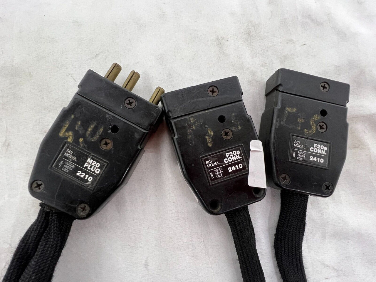 Stage Connectors (X1M 20A 125V TO X2F) Power Splitter - 0046 - True ...