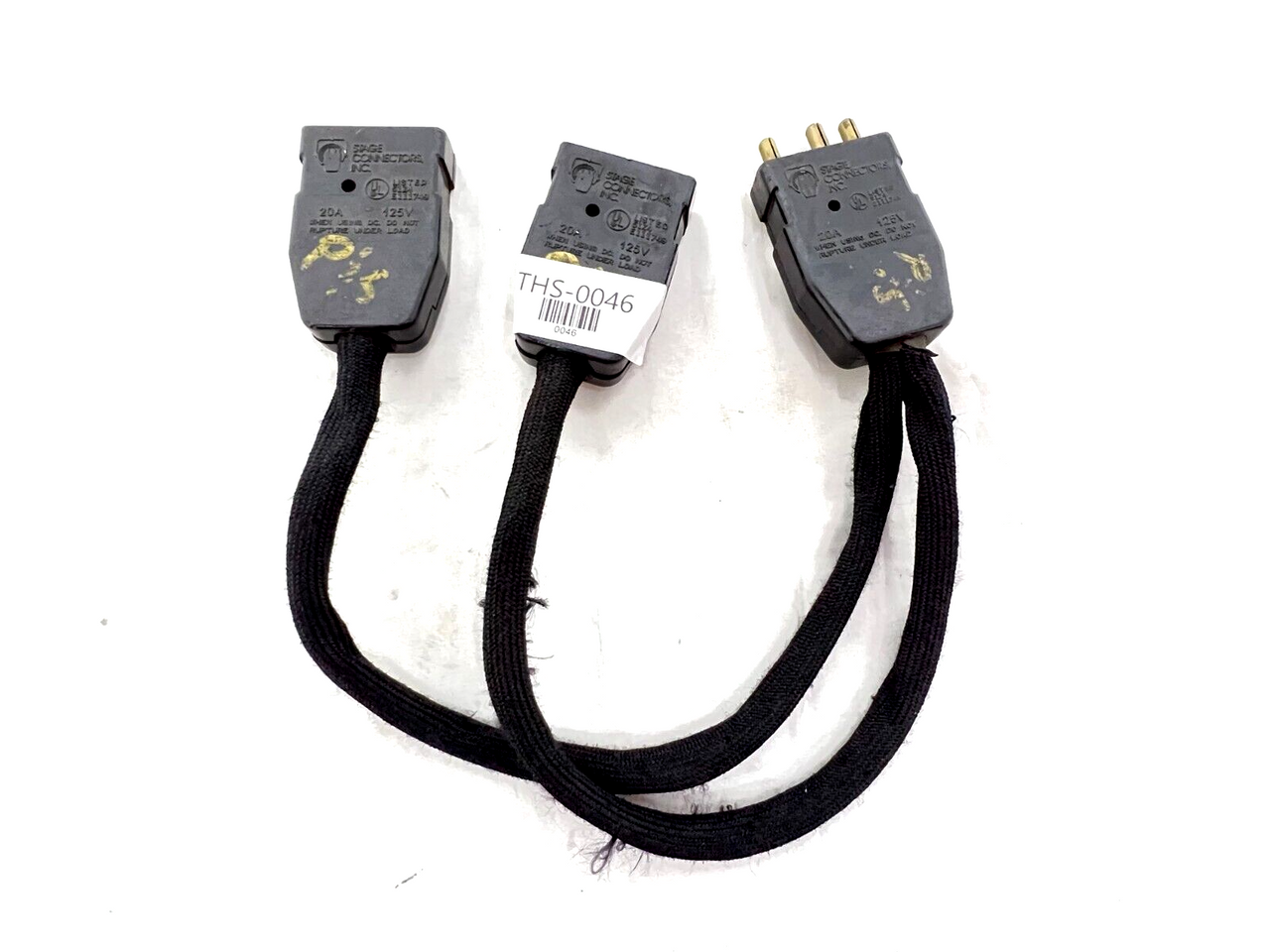 Stage Connectors (X1M 20A 125V TO X2F) Power Splitter - 0046 - True ...