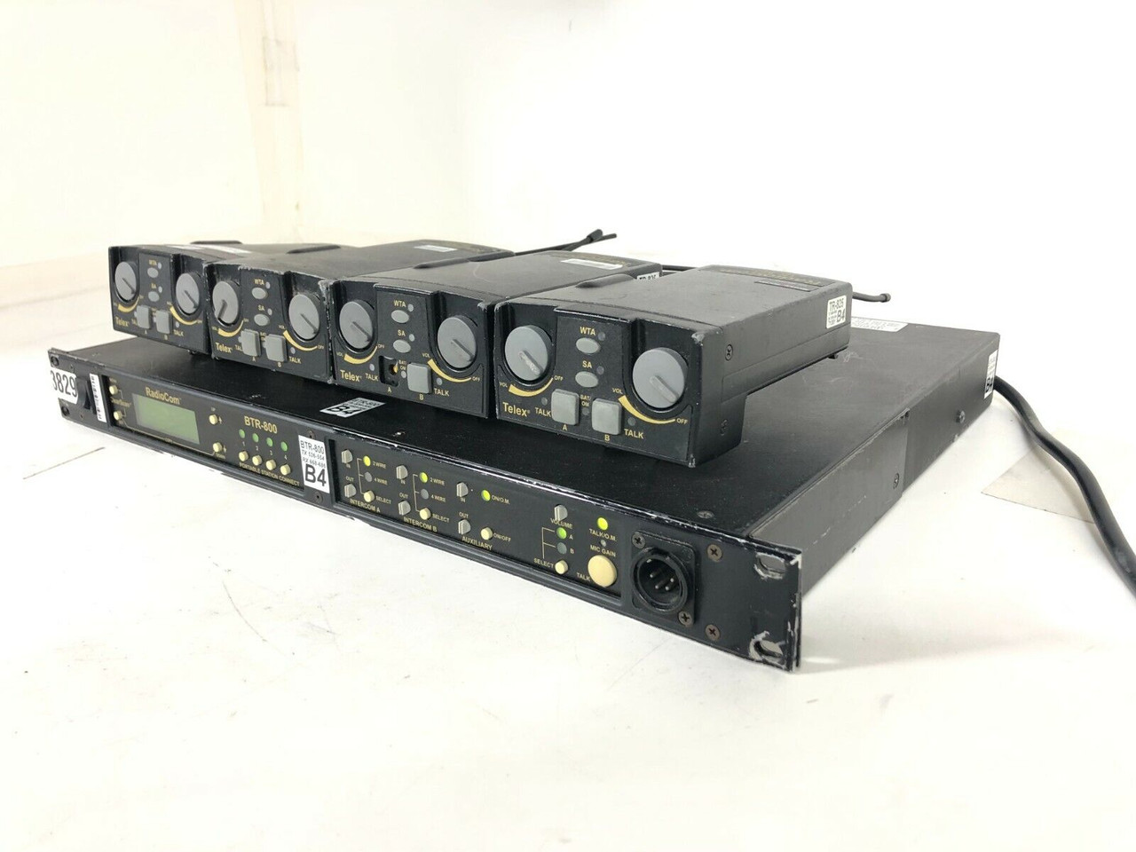 Telex Radiocom BTR-800/TR-825 B4 band Wireless Intercom System -3829 ...
