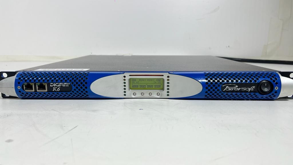 Powersoft Non-DSP K6 7200W Power Amplifier W/AEOSP (LOT OF 2 ) - True ...