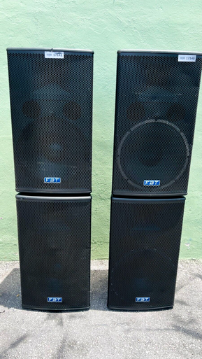 FBT Verve 115A 15" Processed Powered Speakers -17140 -17141 (Pair ...