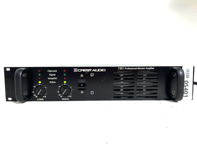 Crest Audio 7301 Professional Monitor Amp -05401 (One) - True Heart Sound