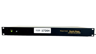 Quick Keys W/MADI A/B and KVM -17263 -17264 (One) - True Heart Sound
