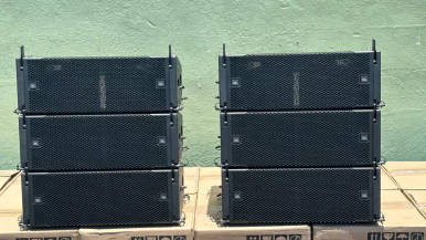 JBL VTX A6 Sub-Compact Dual 6.5" Line Array Loudspeaker (Lot of 6 ...