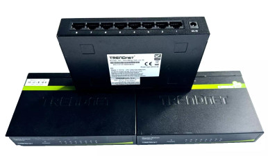 TRENDNET TEG-S80g 8-port Gigabit Network Switch (LOT OF 3) - True Heart ...