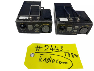 Telex Radiocom TR-800 71306 A2R UHF 2-Channel Wireless Beltpack -2443 ...
