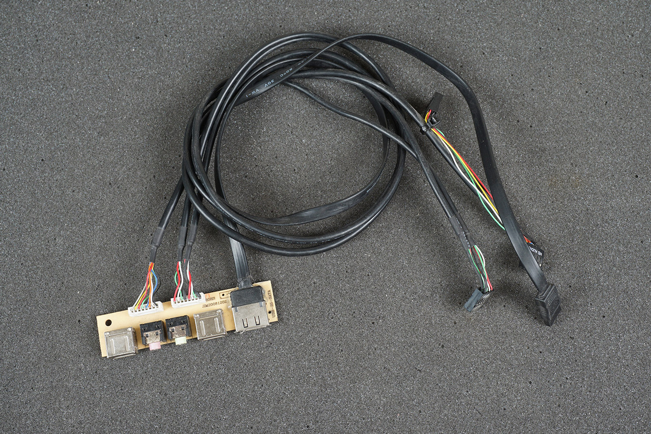 USB-25-SATA eSATA USB Audio Front i/o Panel with Cables