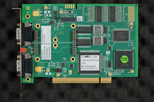 CAN-AC2-PCI/HW softing PCI Dual Channel CAN Card V1.01 Layer 2