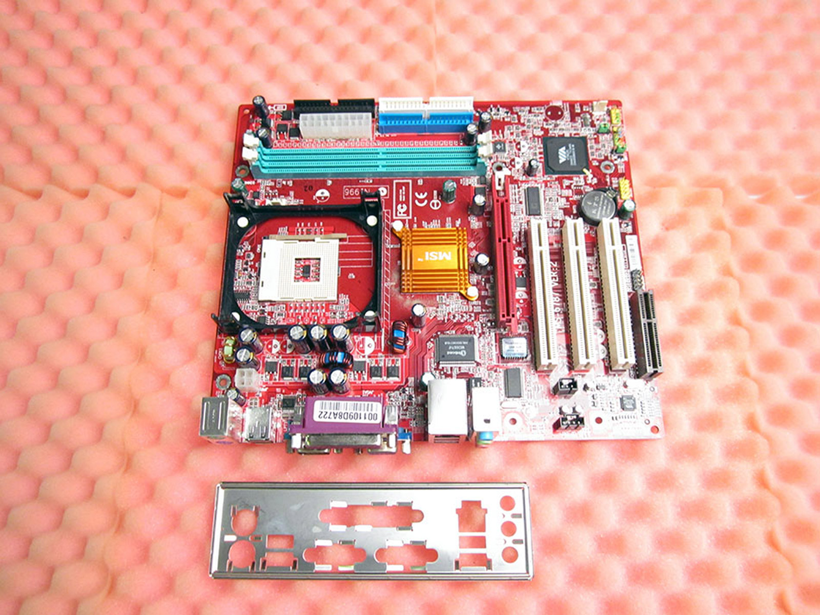 MSI Micro Star MS-6787 Socket 478 Motherboard System Board