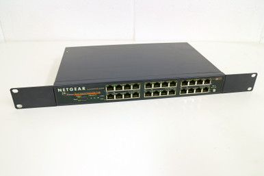 Netgear DS524 24-Port Dual Speed Stackable Hub with Rack Mount Brackets