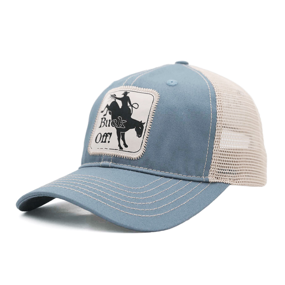 Blue "Buck Off" Trucker Cap - Western Express