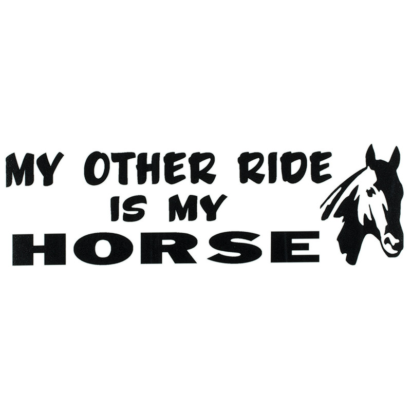 Made in the USA - Horse Other Ride Sticker - Western Express