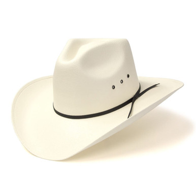 Natural Straw Western Pinch Front Hat - Western Express