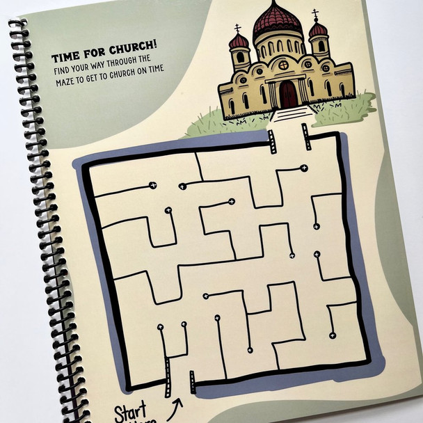 My Church Activity Book: A Dry-Erase Book for Orthodox Kids