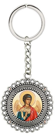 Keychain, Guardian Angel - Ancient Faith Store