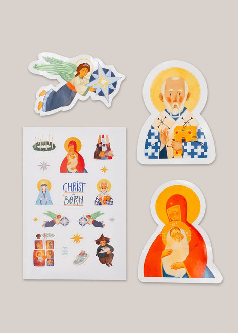 Ancient Faith Kids Nativity Sticker Pack