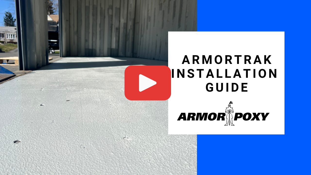 ArmorTrak Installation Video - Armorpoxy Inc