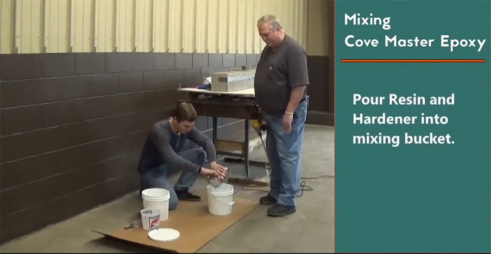 How to Apply ArmorPoxy's Cove Master Epoxy Mortar Kit - Armorpoxy Inc