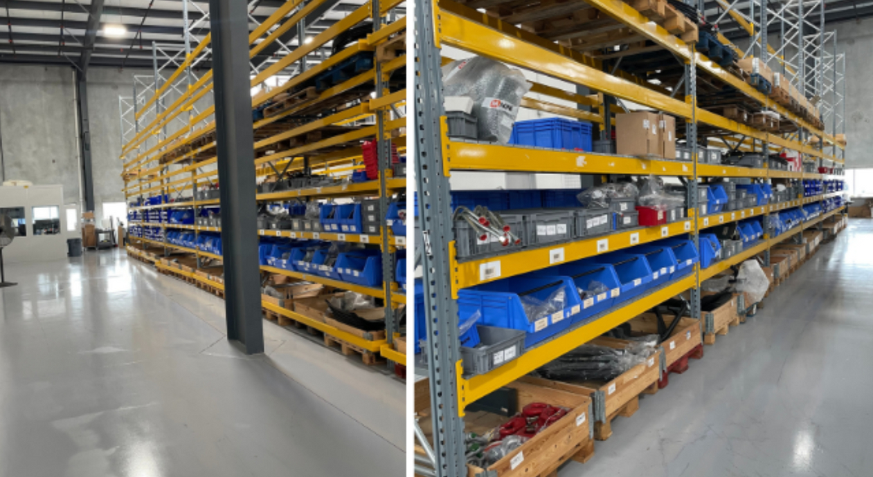 No Floor Prep with 3 Layer Warehouse Floor Coating System - Armorpoxy Inc