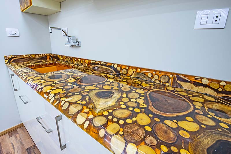 Use a Resin Proxy to Brighten the Neutral kitchen - Armorpoxy Inc