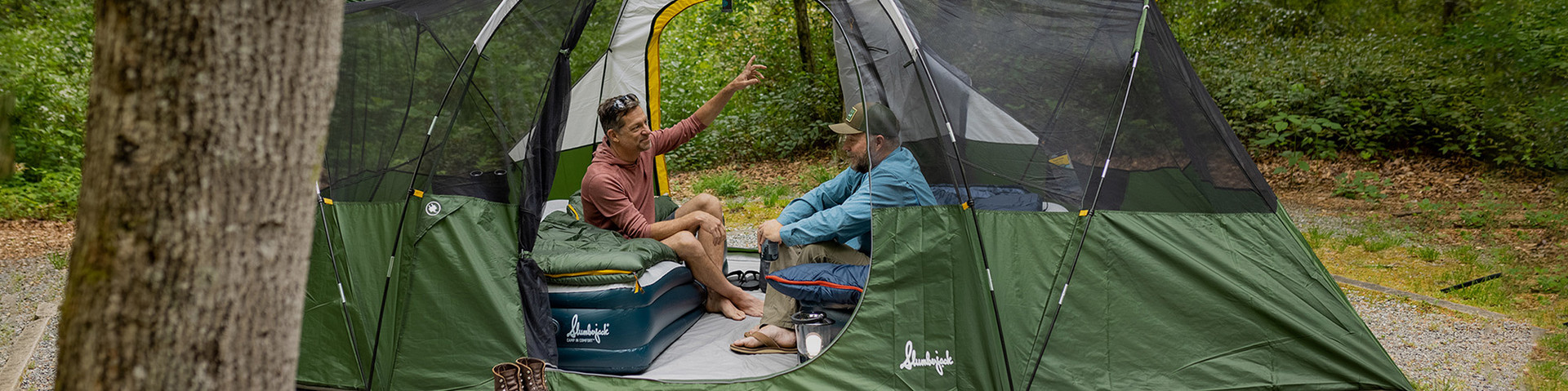 Slumberjack Camping Tents & Shelters | Quick-Pitch Weather Protection
