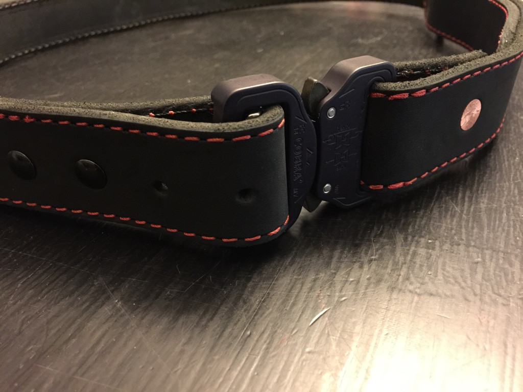 Fitted Bunker Belt - Black Smoke Apparel
