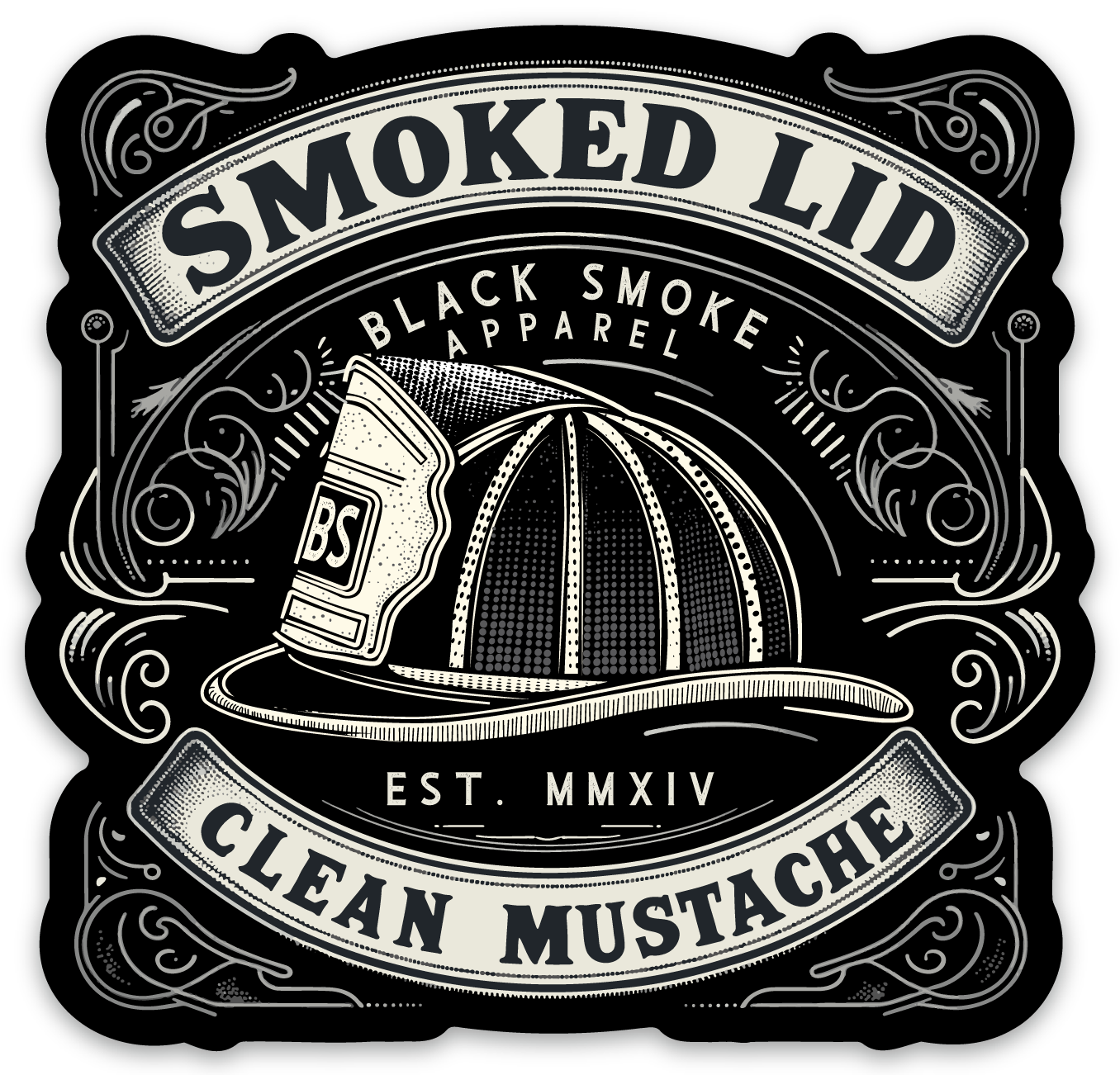 Black Smoke Stickers